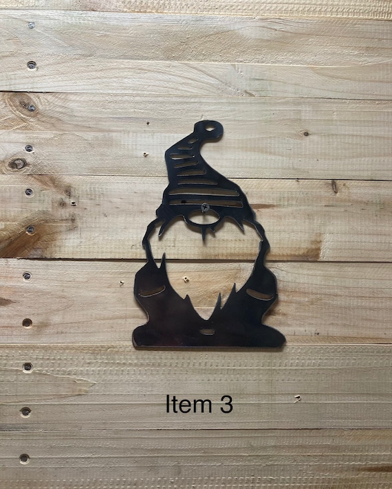 Gnomes Wall Art Wall Decor Metal Signage - Etsy