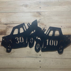 Wall Derby Sign, Derdy Car Signs, Metal Sign, Metal Derby Signs, Wall ...