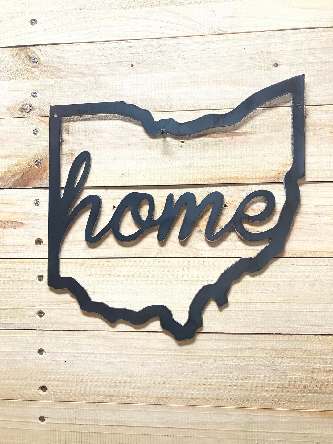 Ohio Home, Wall Decor, Metal Signage - Etsy