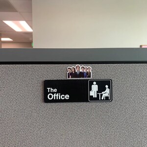 Personalized Door Sign From the Office, 3D Printed Sign From "the ...
