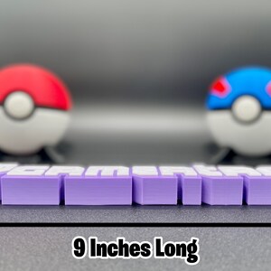 Custom Twitch Gamertag Nameplate / 3D Printed Name Plate - Great ...