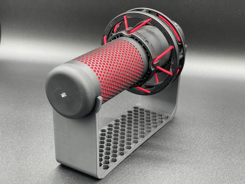 Hyperx Quadcast Microphone Horizontal Stand Mount Quadcast - Etsy