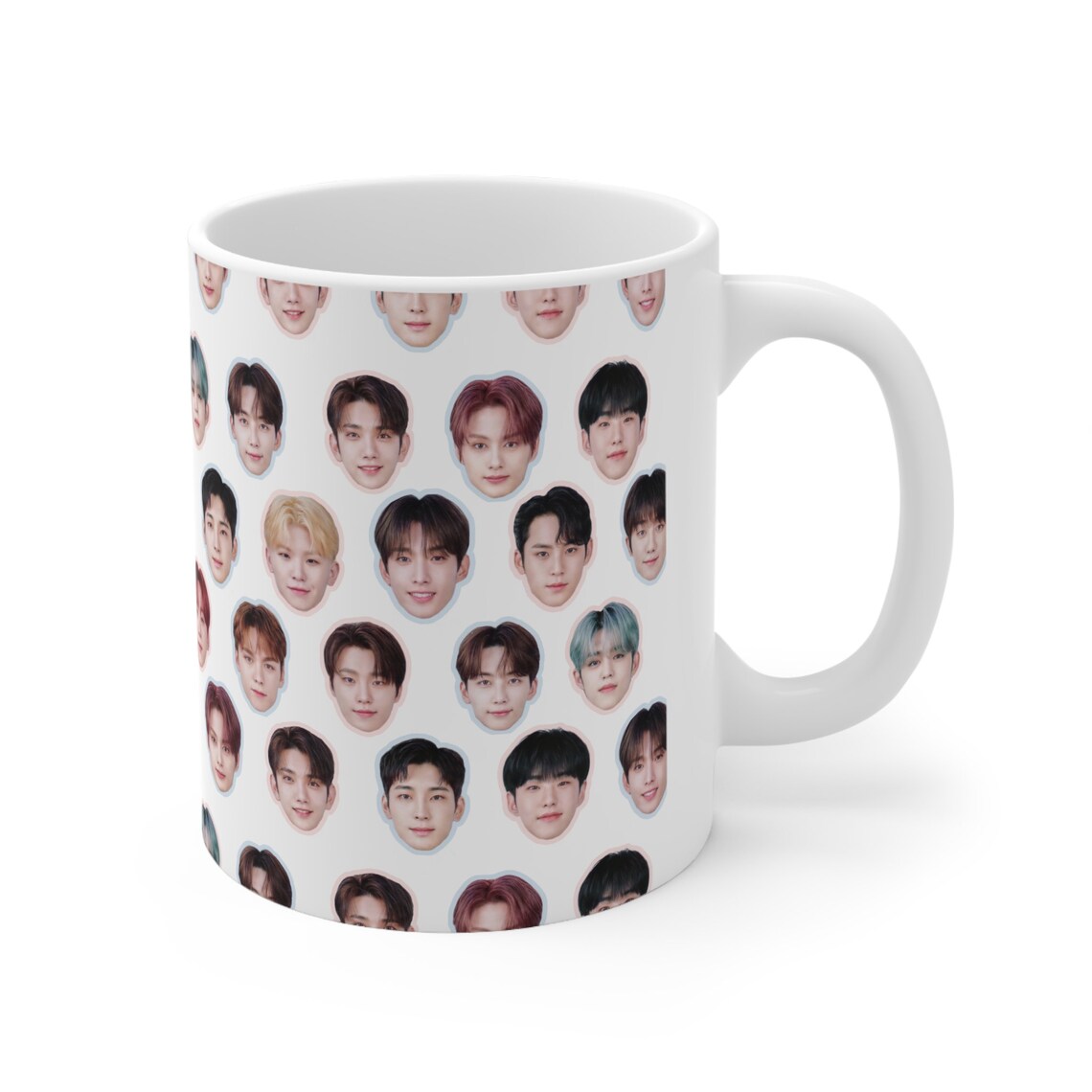 Seventeen Customized Mugs, KPOP Personalized Mug, Carat Gift, Scoups ...