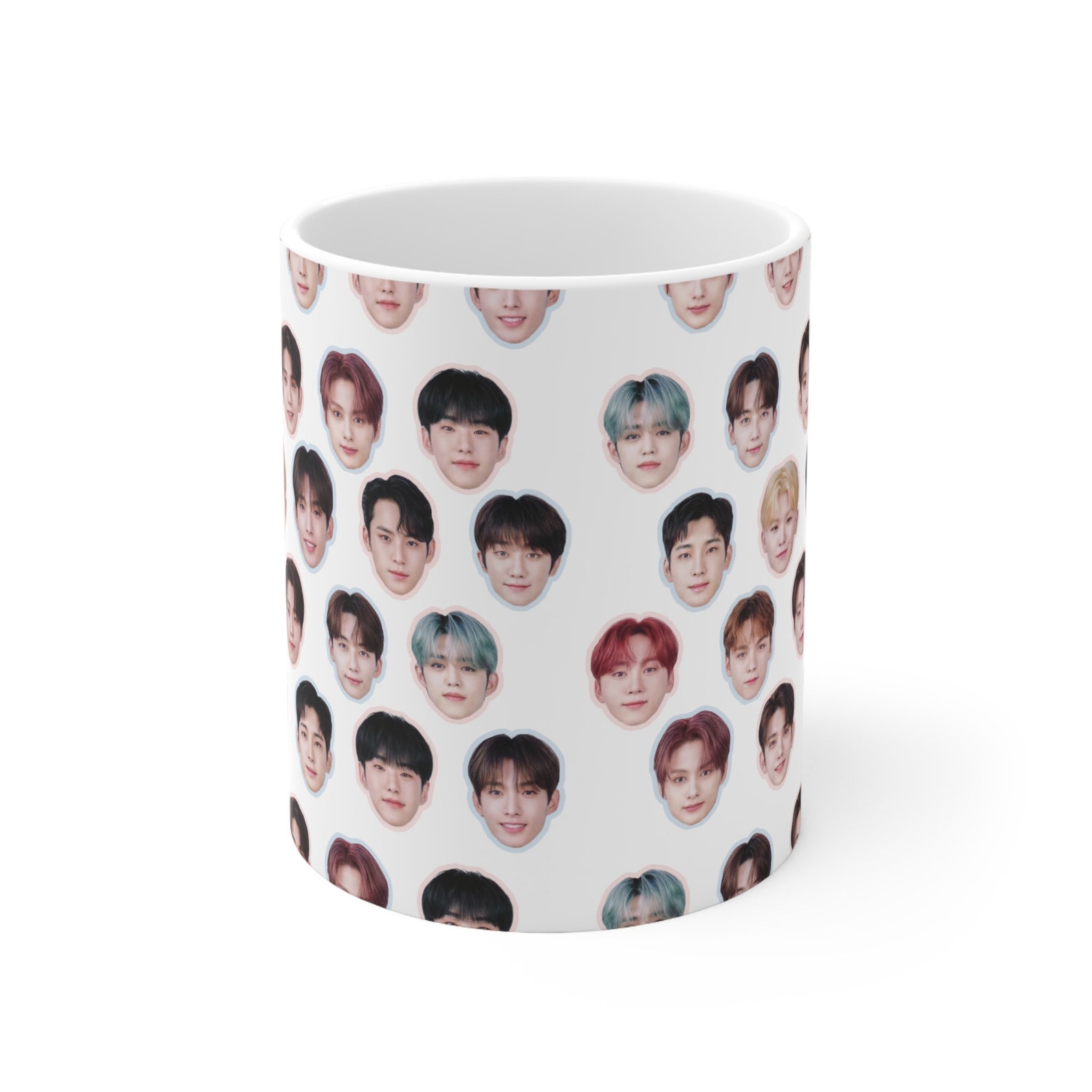 Seventeen Customized Mugs, KPOP Personalized Mug, Carat Gift, Scoups ...