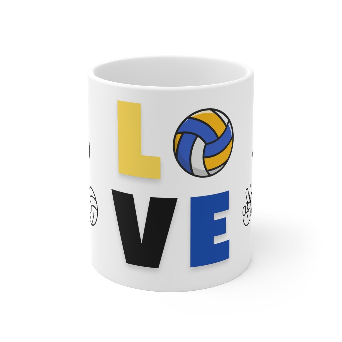 Volleyball Coffee Mugs, Gift Volleyball Players, Sports Lover Mug - Etsy