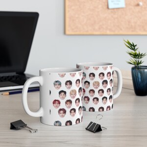 Seventeen Customized Mugs, KPOP Personalized Mug, Carat Gift, Scoups ...