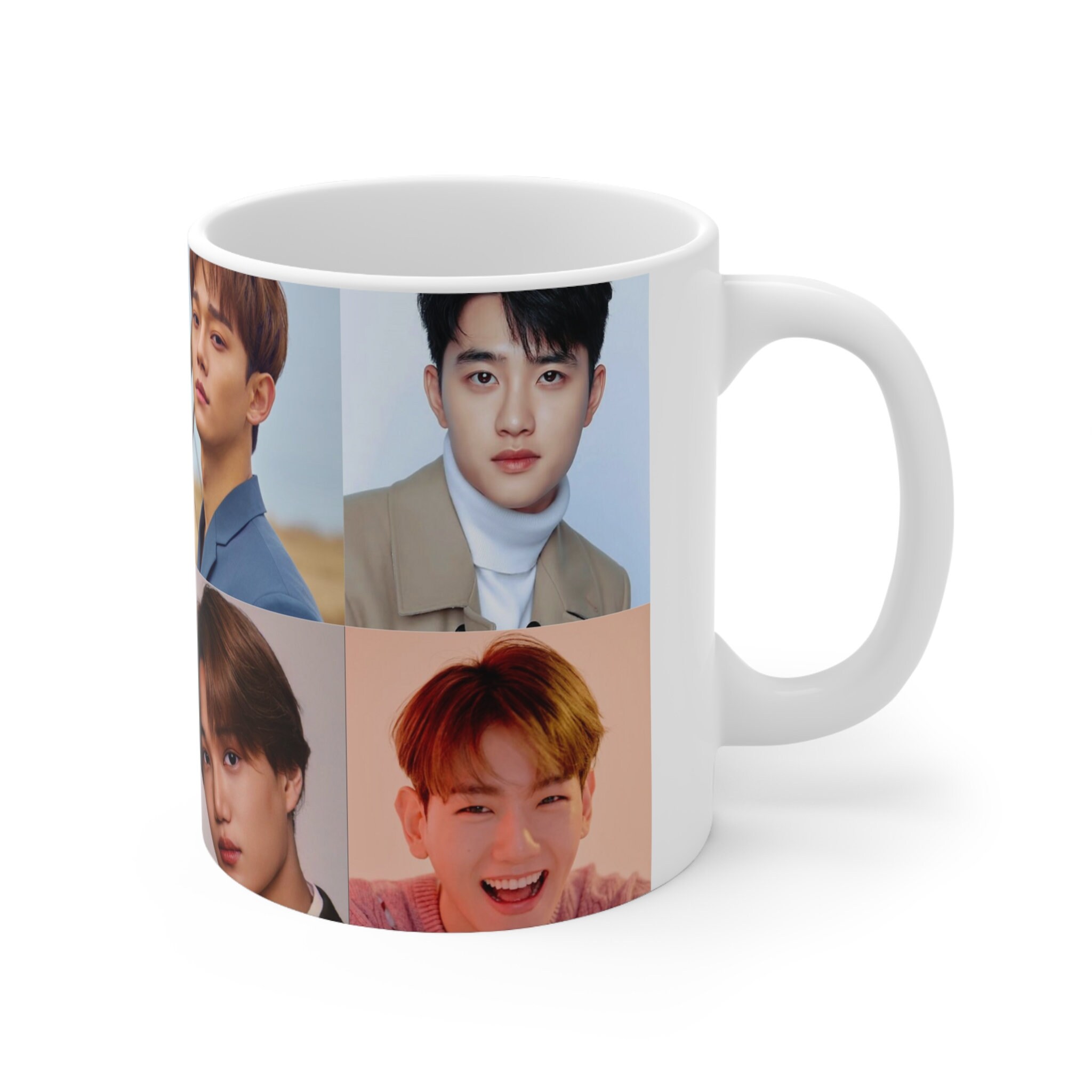 Customized Mugs, KPOP Personalized Mug, Exo-l, Exo, KPOP, Ceramic 11oz ...