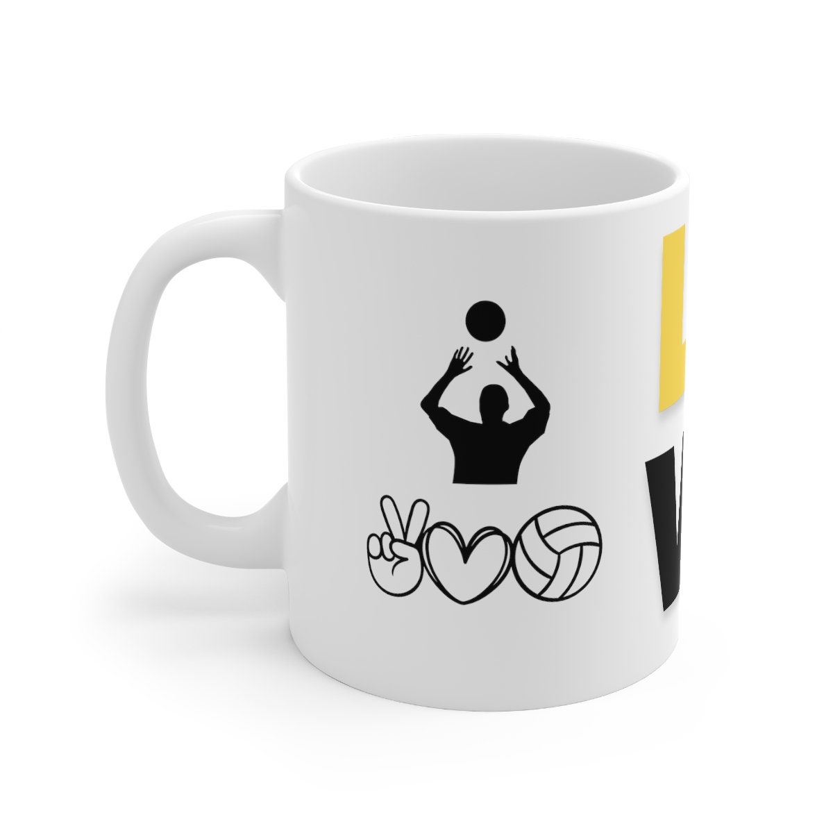 Volleyball Coffee Mugs, Gift Volleyball Players, Sports Lover Mug - Etsy