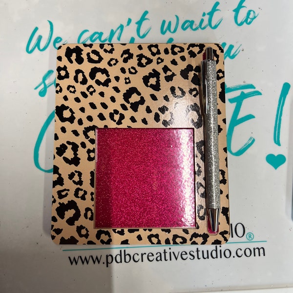 Purple Sticky Note Holder - Etsy