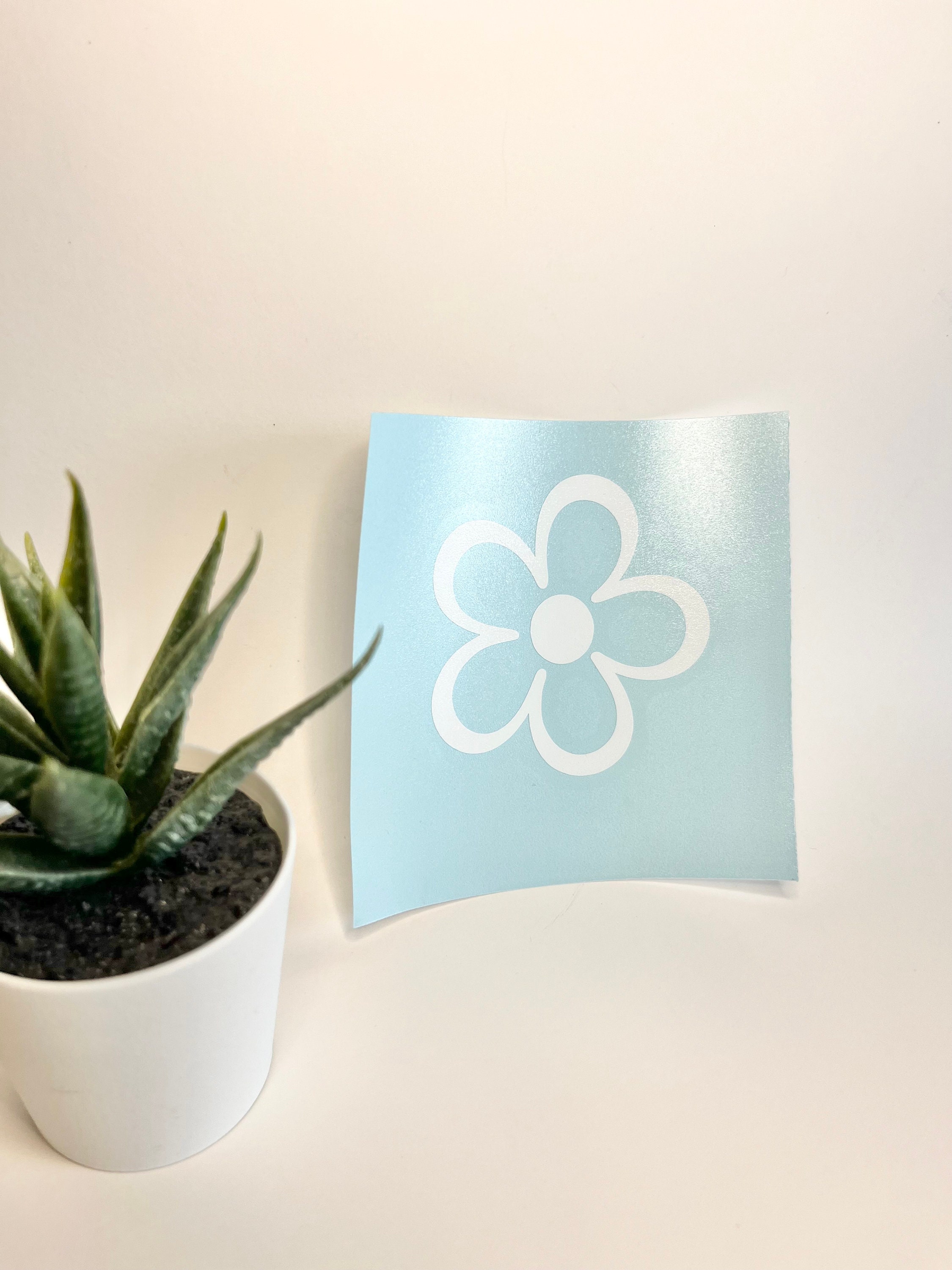 Daisy Flower Car Transfer Sticker Decal - Etsy