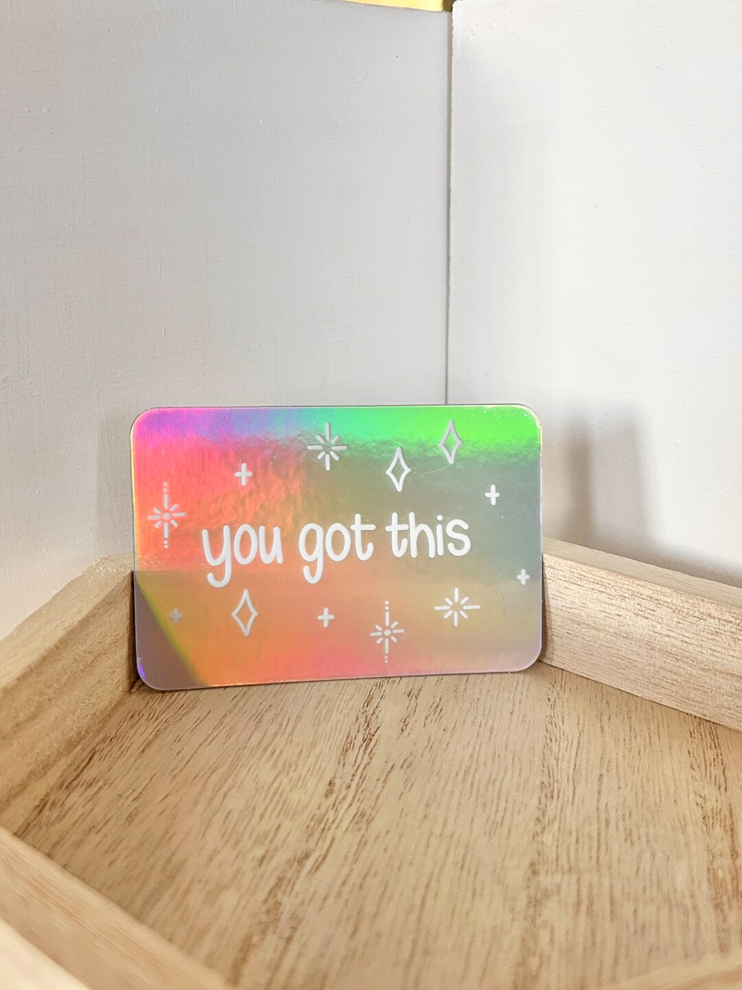 You Got This Holographic Sticker - Etsy