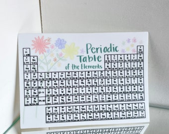 Holographic Periodic Table of the Elements Sticker - Etsy