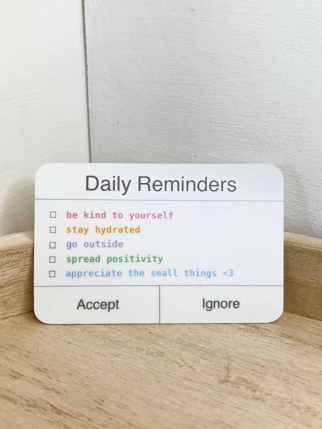 Daily Reminders Sticker - Etsy