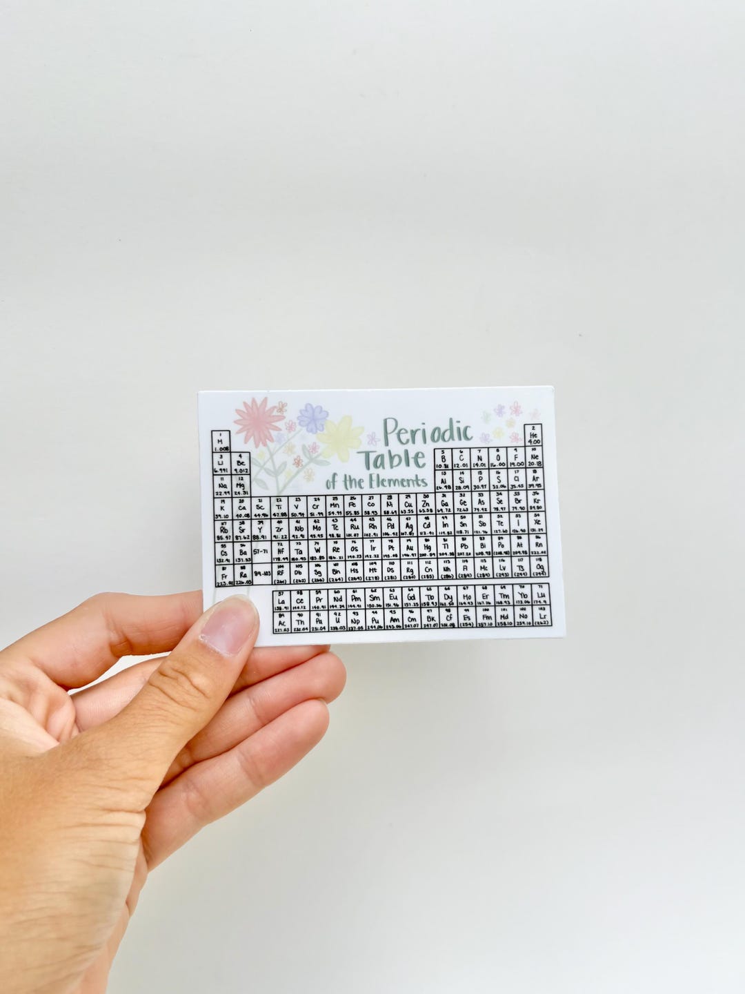 Periodic Table Sticker - Etsy