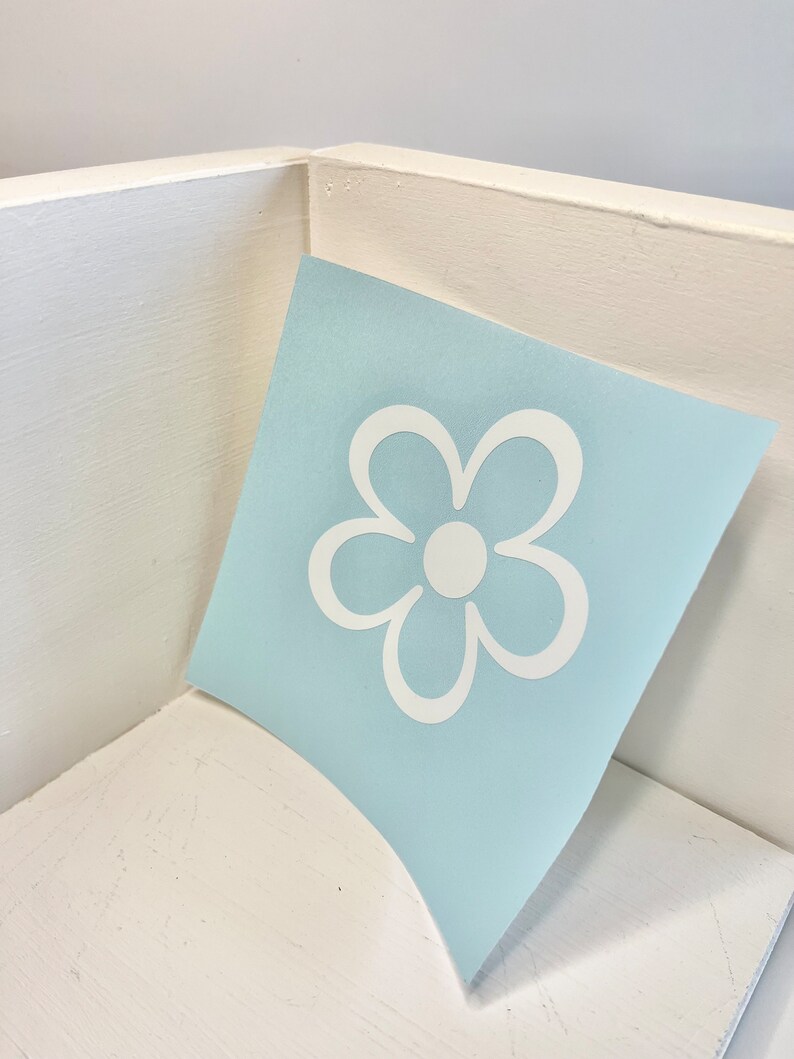 Daisy Flower Car Transfer Sticker Decal - Etsy