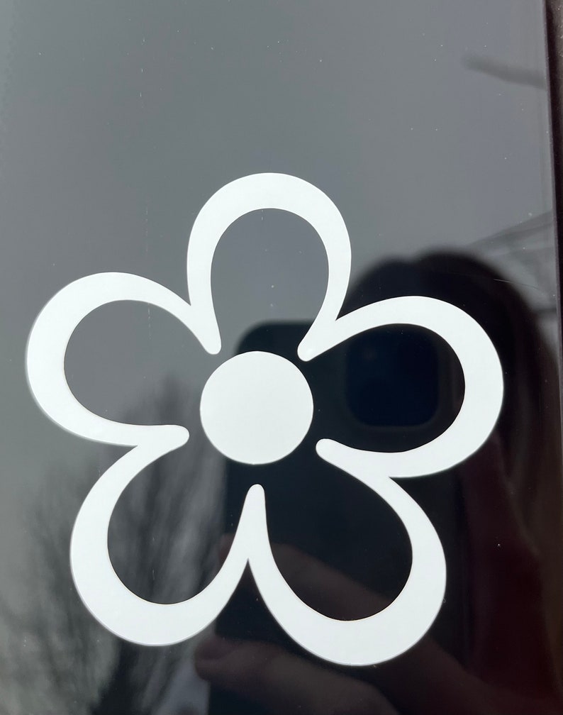 Daisy Flower Car Transfer Sticker Decal - Etsy