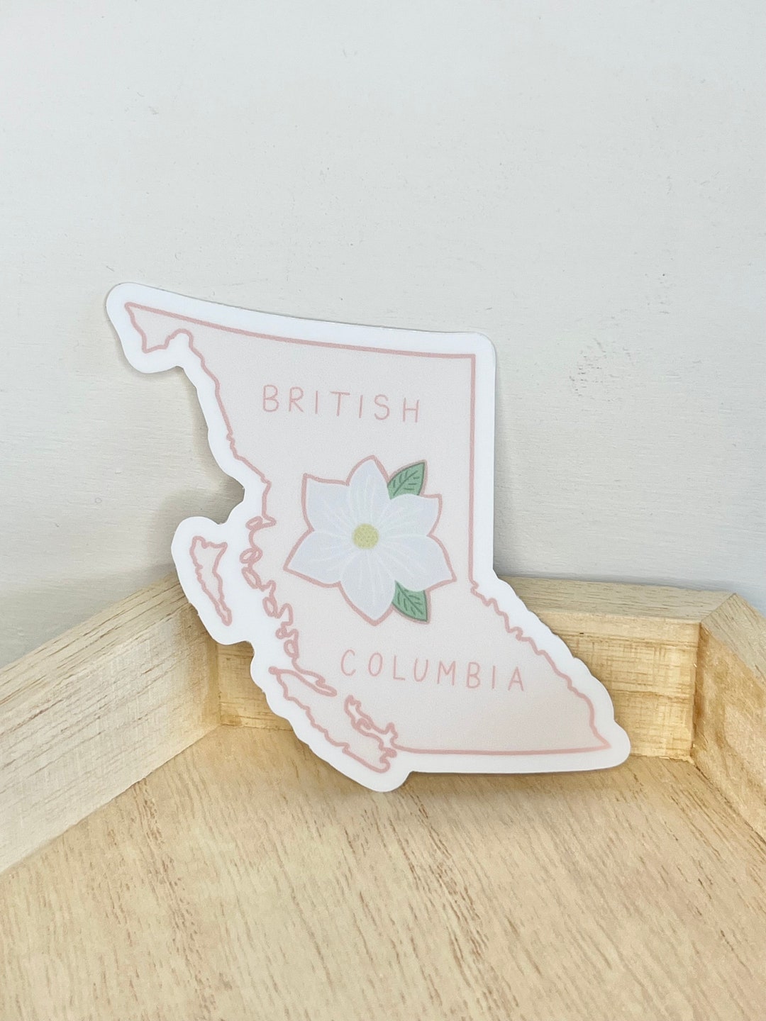 British Columbia Province Sticker - Etsy