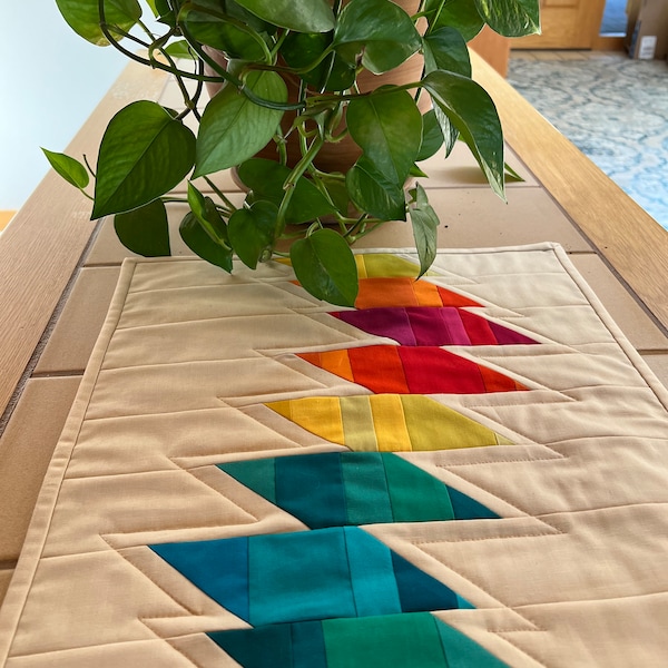 Batik Table Runner - Etsy