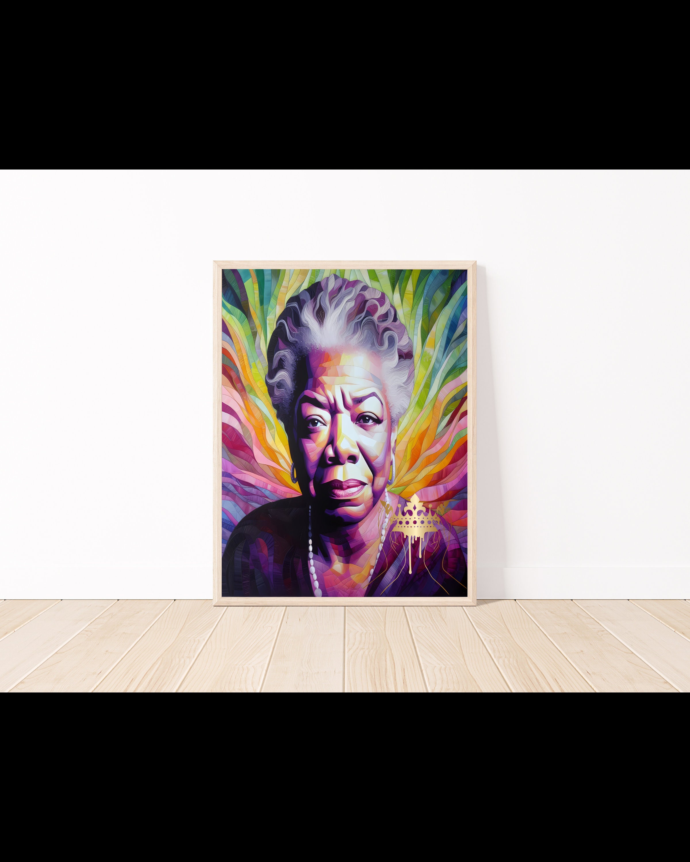 Maya Angelou, Black History Month, Printable Wall Art, Activist Art ...