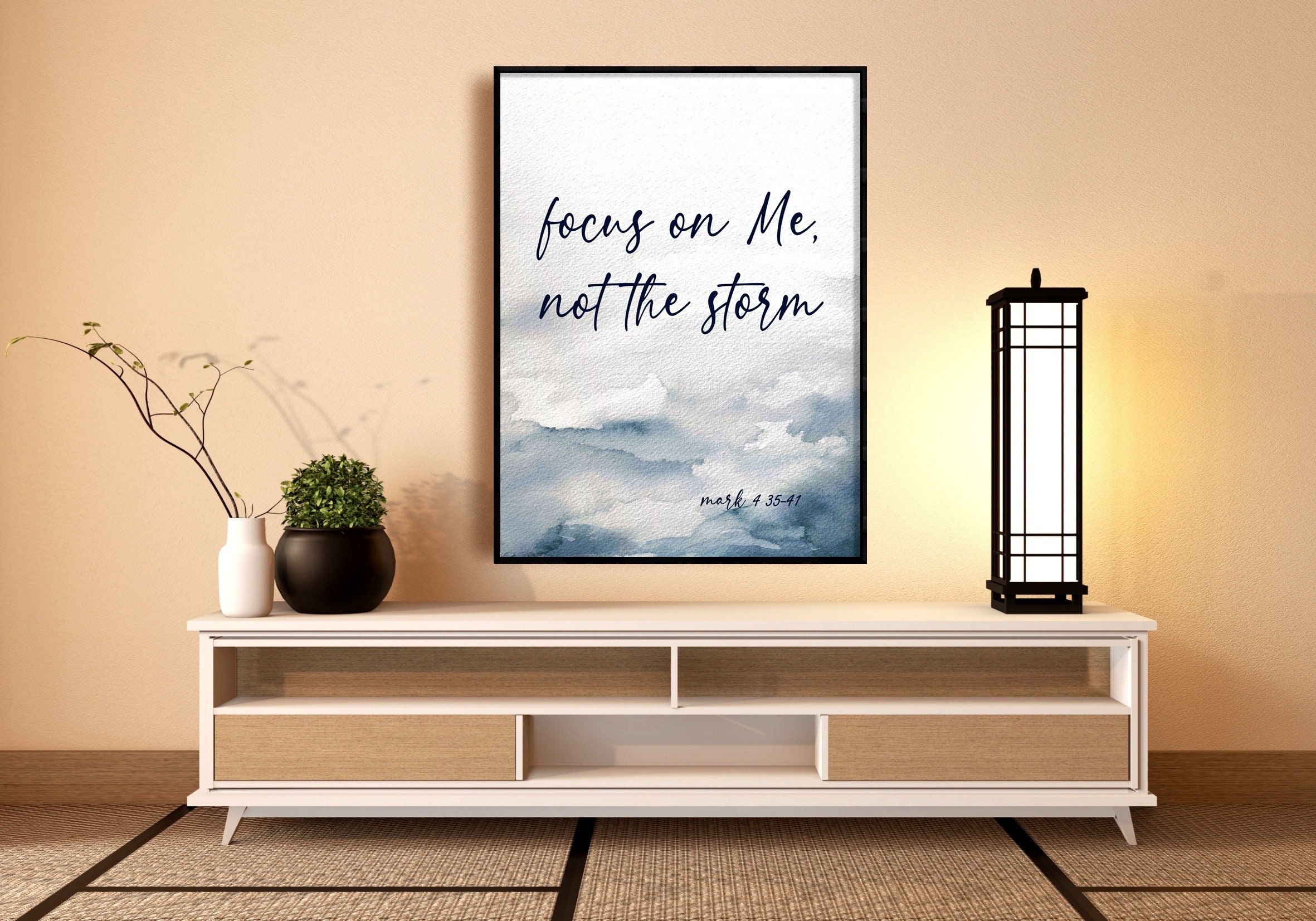 Focus On Me Not The Storm Matthew 12 22 23 Pastor Gift Etsy Focus On Me Not The Storm Matthew 12 22 23 Pastor Gift Etsy