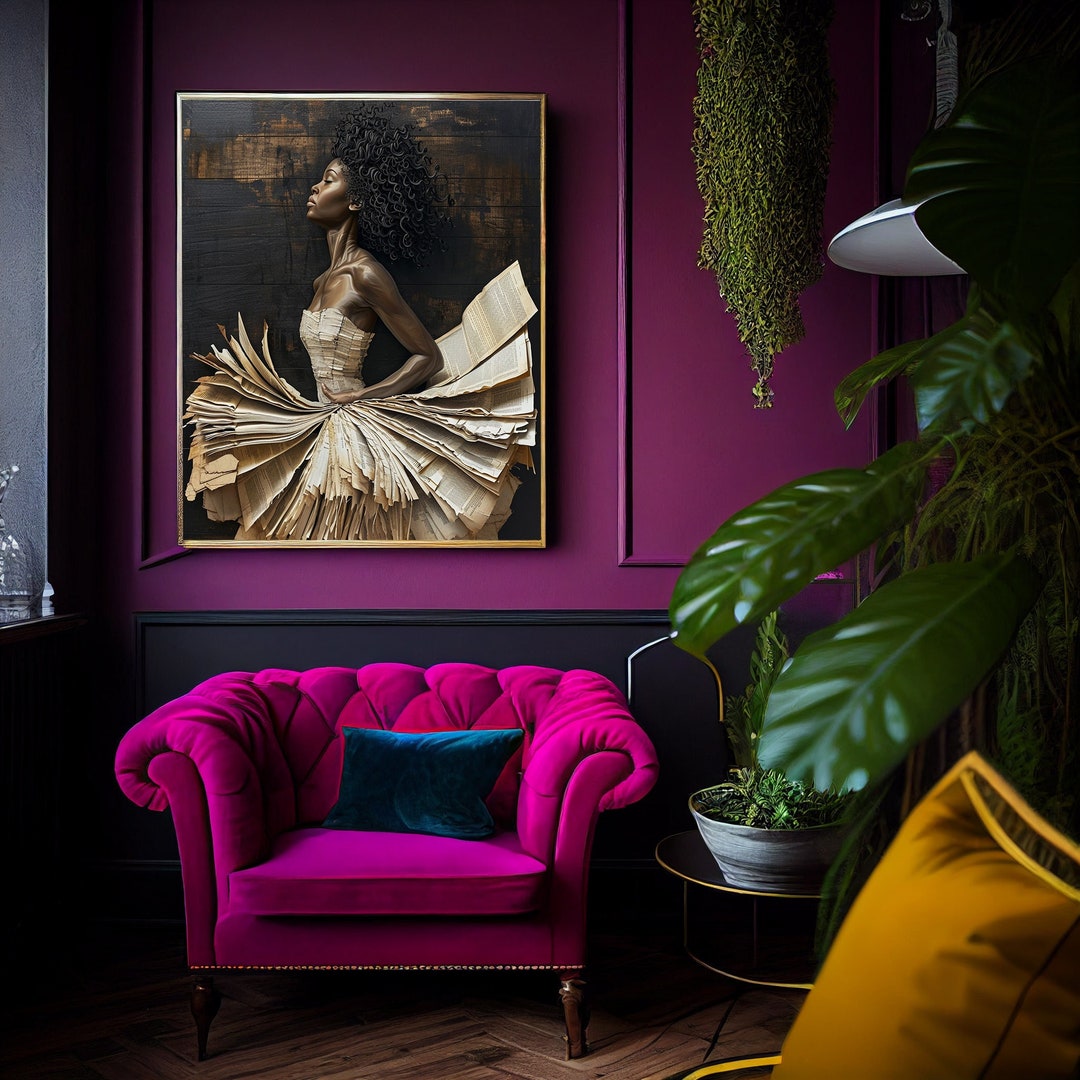 Black Woman Art Print, Embrace Your Story (digital Download) - Etsy