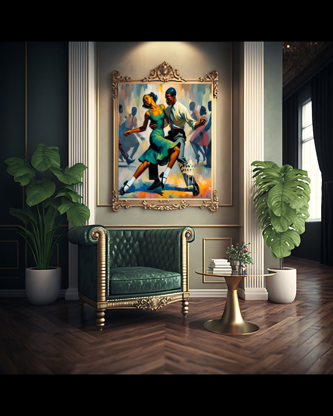 Lindy Hop, Harlem Renaissance, Printable Wall Art, Activist Art, Black ...