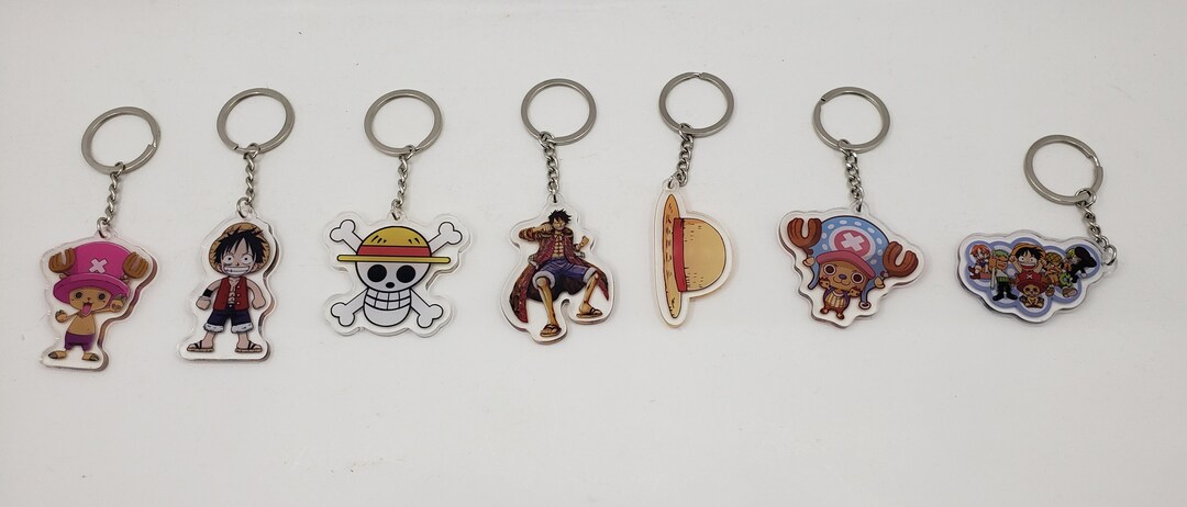 1 P Anime Keychain/ O P Acrylic Keychain/ Anime Toy Keychain/ Acrylic ...