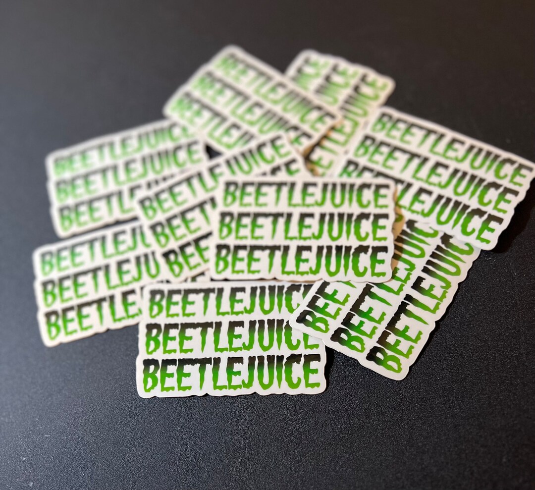 Beetlejuice Sticker - Etsy