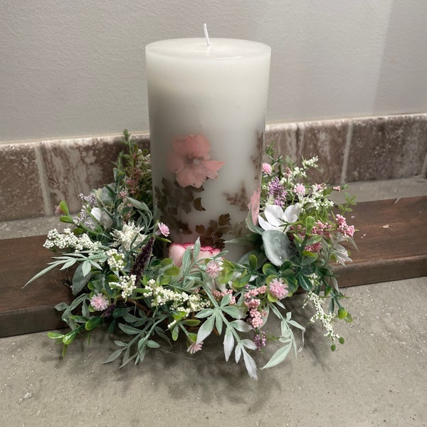 Flower Candle Ring - Etsy