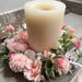 Spring Wildflower Candle Ring - Spring Candle Ring - Wildflower Candle ...