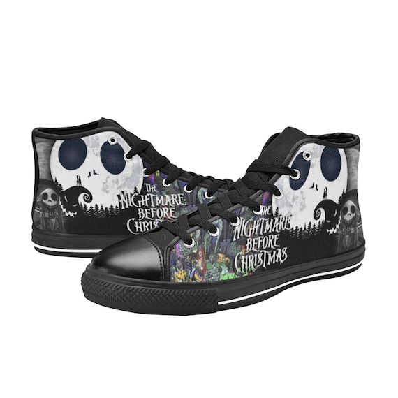 The Nightmare Before Christmas Shoes Custom Unisex Adult - Etsy