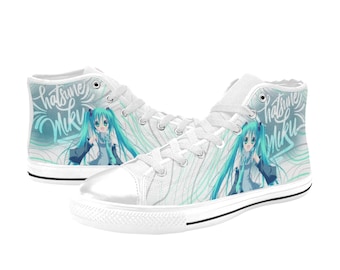 Hatsune Miku Shoes - Etsy UK