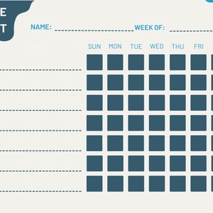 DIGITAL ** CHORE CHART - Etsy