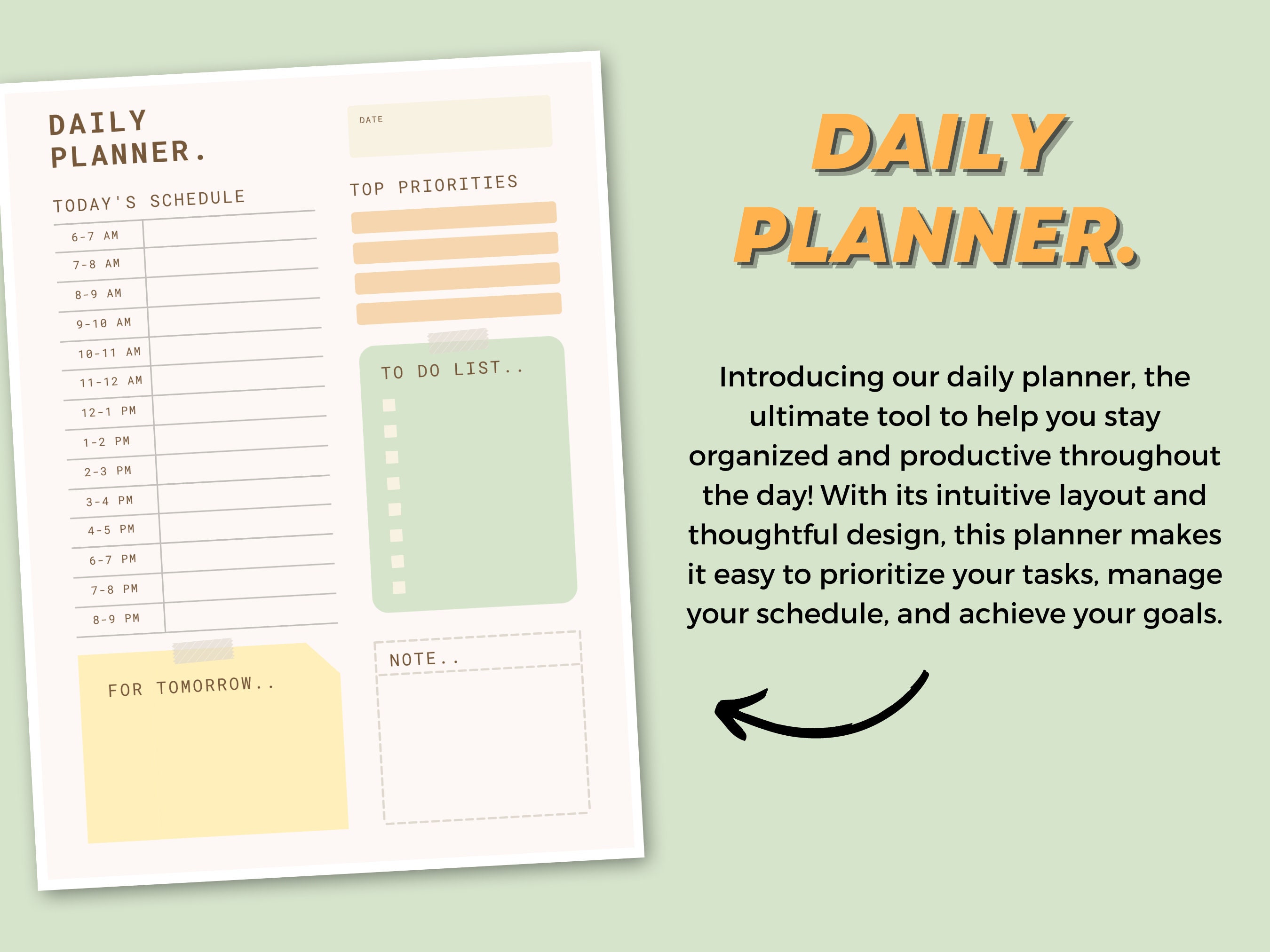 Self-improvement Challenges, Printable Habit Tracker, Daily Planner ...