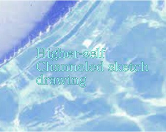 Higher Self Drawing - Etsy