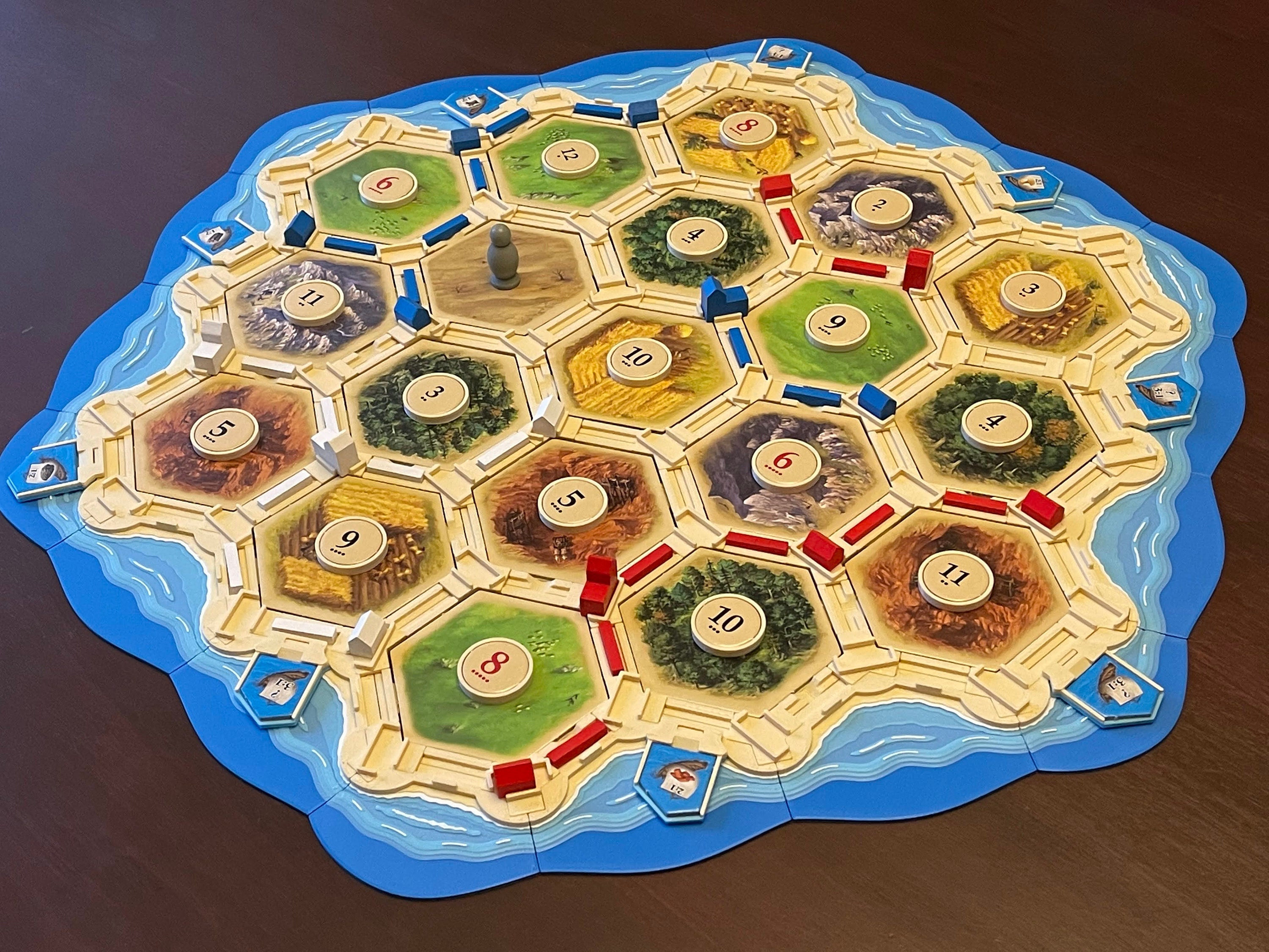 Settlers Of Catan Board