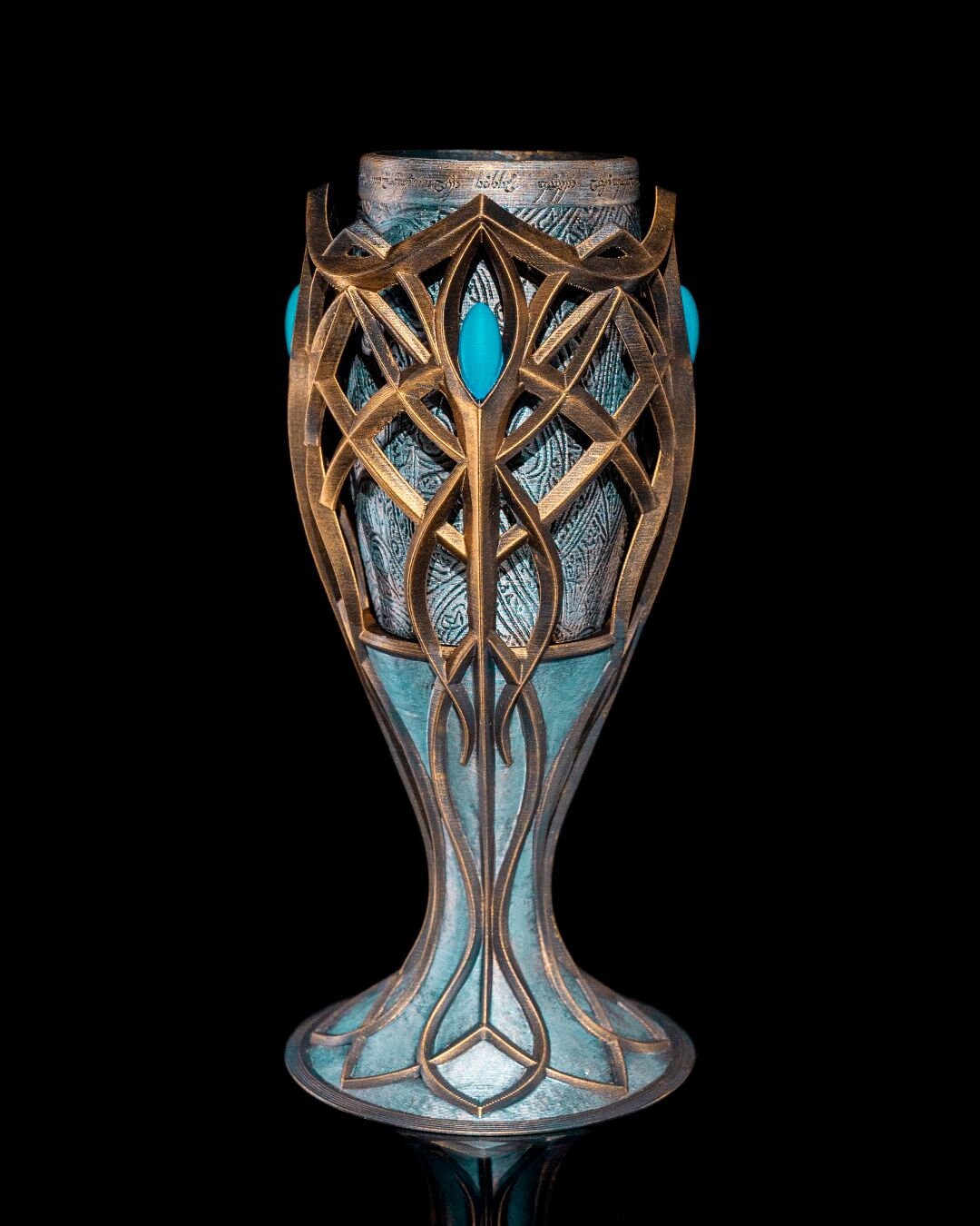 3D Printed Elven Goblet - Unpainted - Etsy