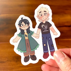 Huntlow Hunter X Willow Waterproof Matte Vinyl Stickers - Etsy