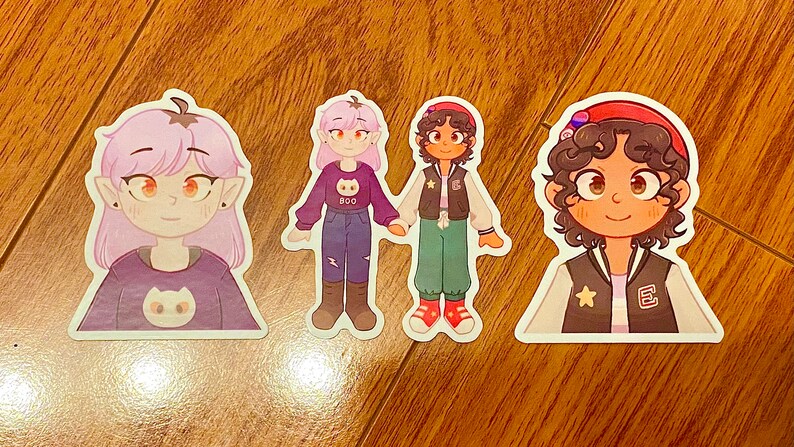 LUMITY! | Waterproof Glossy Vinyl Sticker Set - Etsy