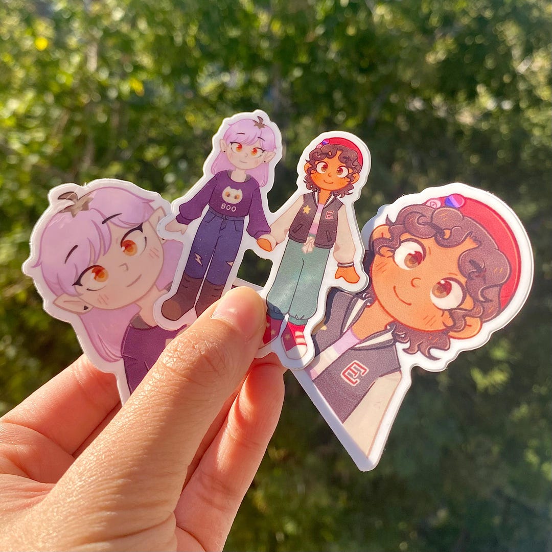 LUMITY! | Waterproof Glossy Vinyl Sticker Set - Etsy