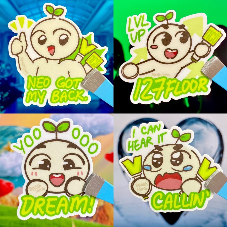 Nctzen Waterproof Vinyl Stickers / Lightstick Decal | NCT U, 127, DREAM ...