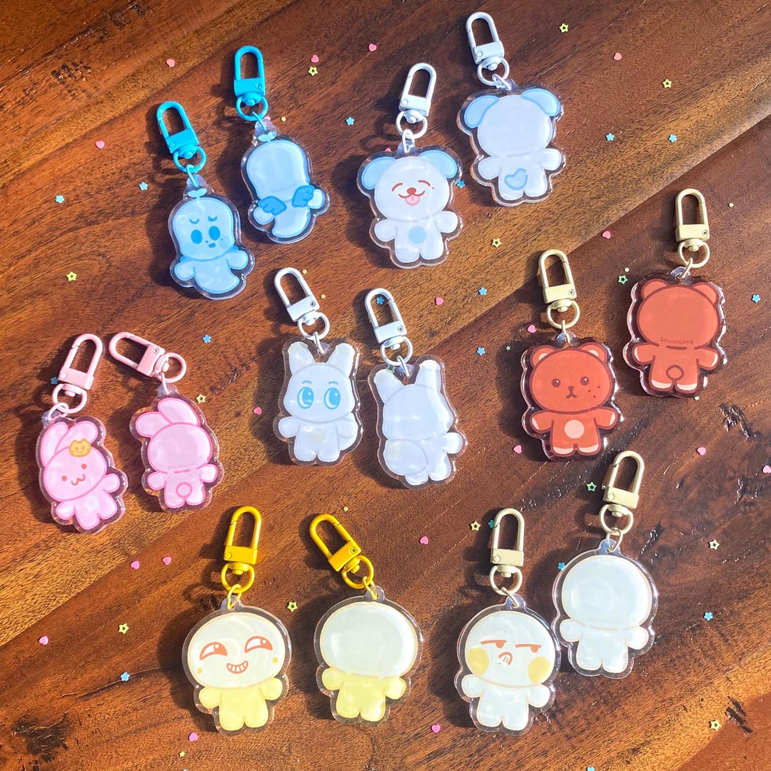 NCT Dream Doll Charms - Double-sided Epoxy Acrylic Keychains | Dream ...