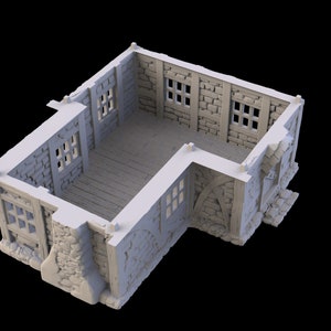 Medieval House/cottage - 28mm Scale - Gaming, Christmas Village ...