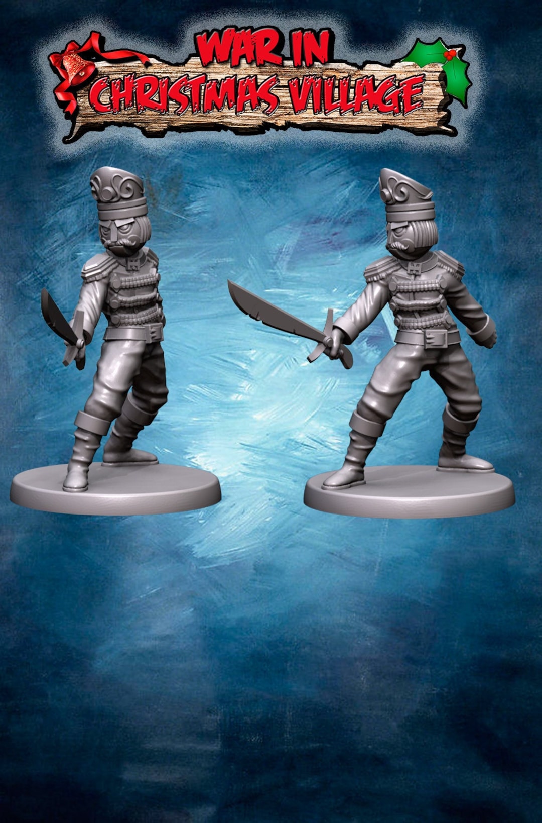 Nutcracker Warrior - War in Christmas Village, Frostgrave, D&D ...