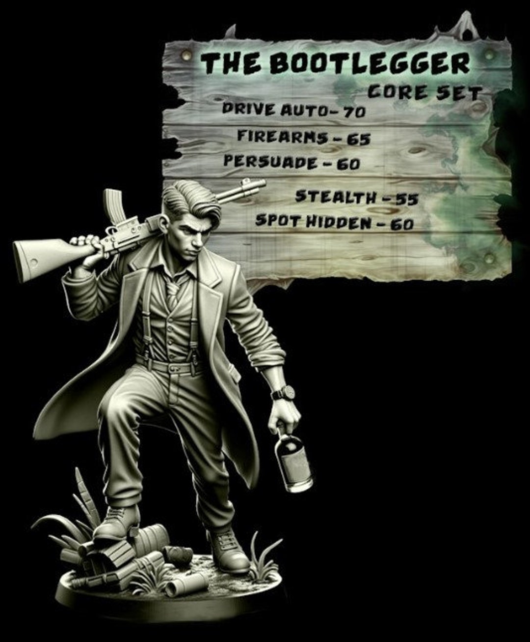 The Bootlegger--moonlite Bayous: Cthulhu Characters - Etsy