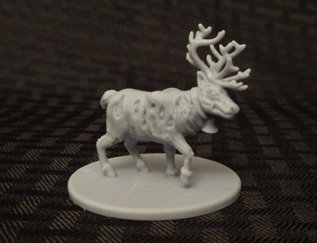 Zombie Reindeer - War in Christmas Village, Frostgrave, D&D, Tabletop ...