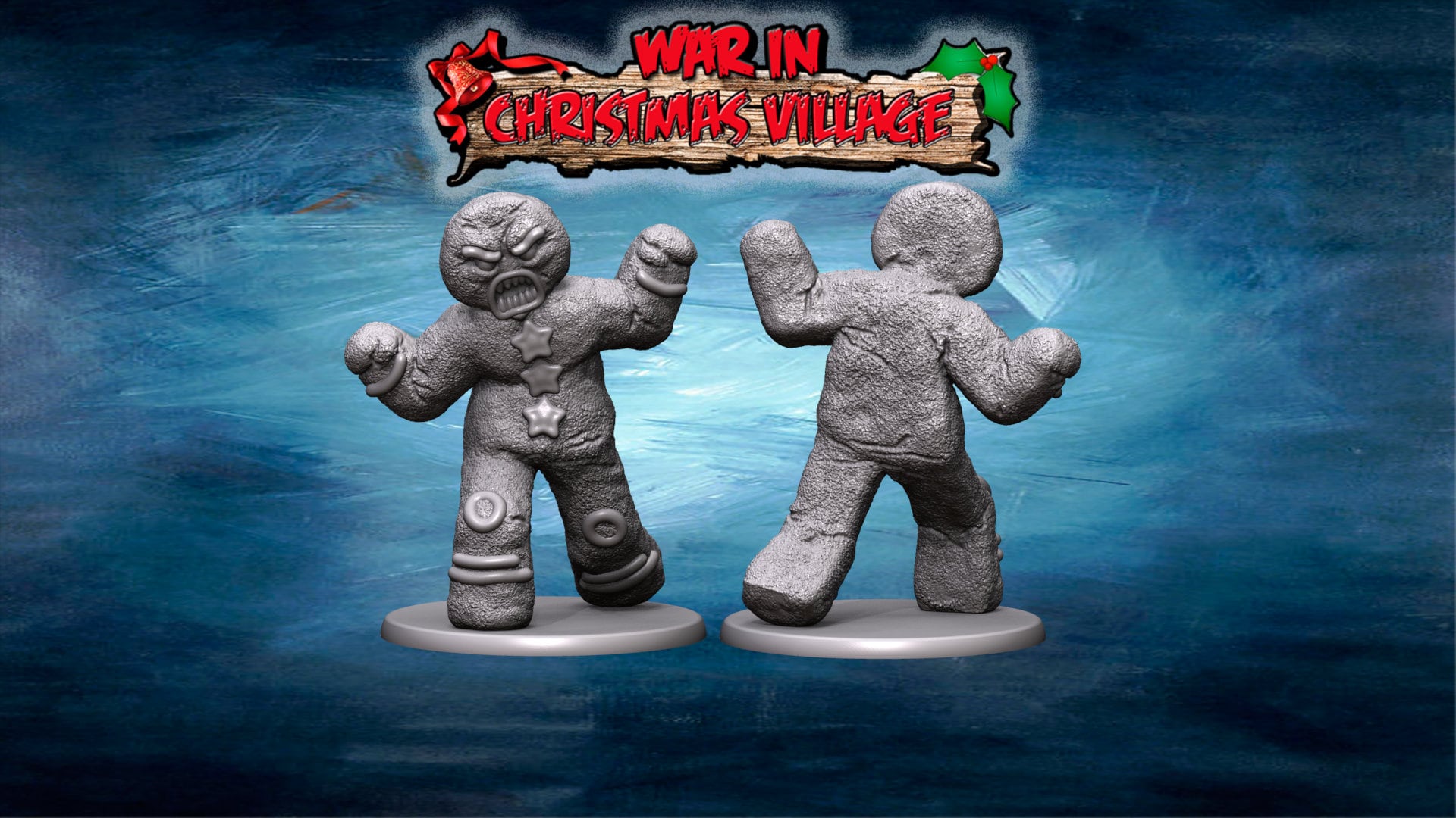 Gingerbread Family The Gingerbread Gang - War In Christmas Village D&D ...