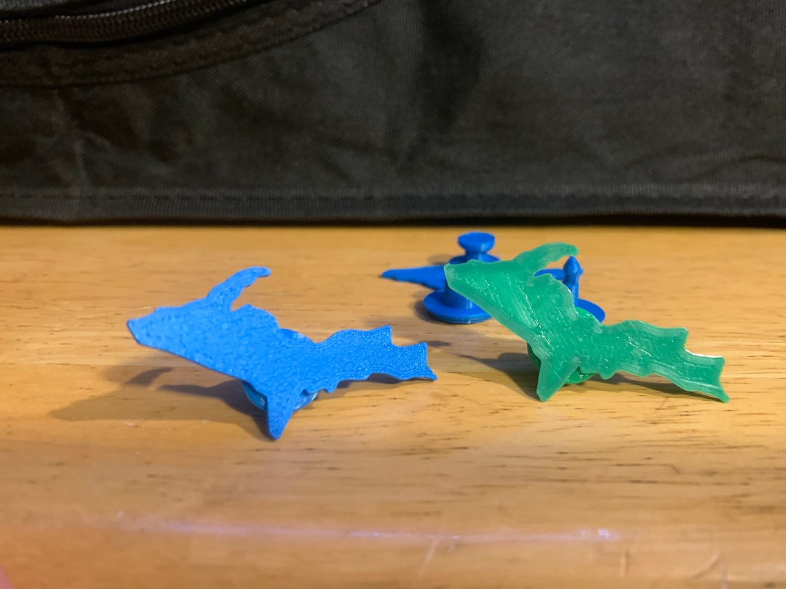 Yooper Croc Charms Pair Set of 2 in Your Choice of Color - Upper ...
