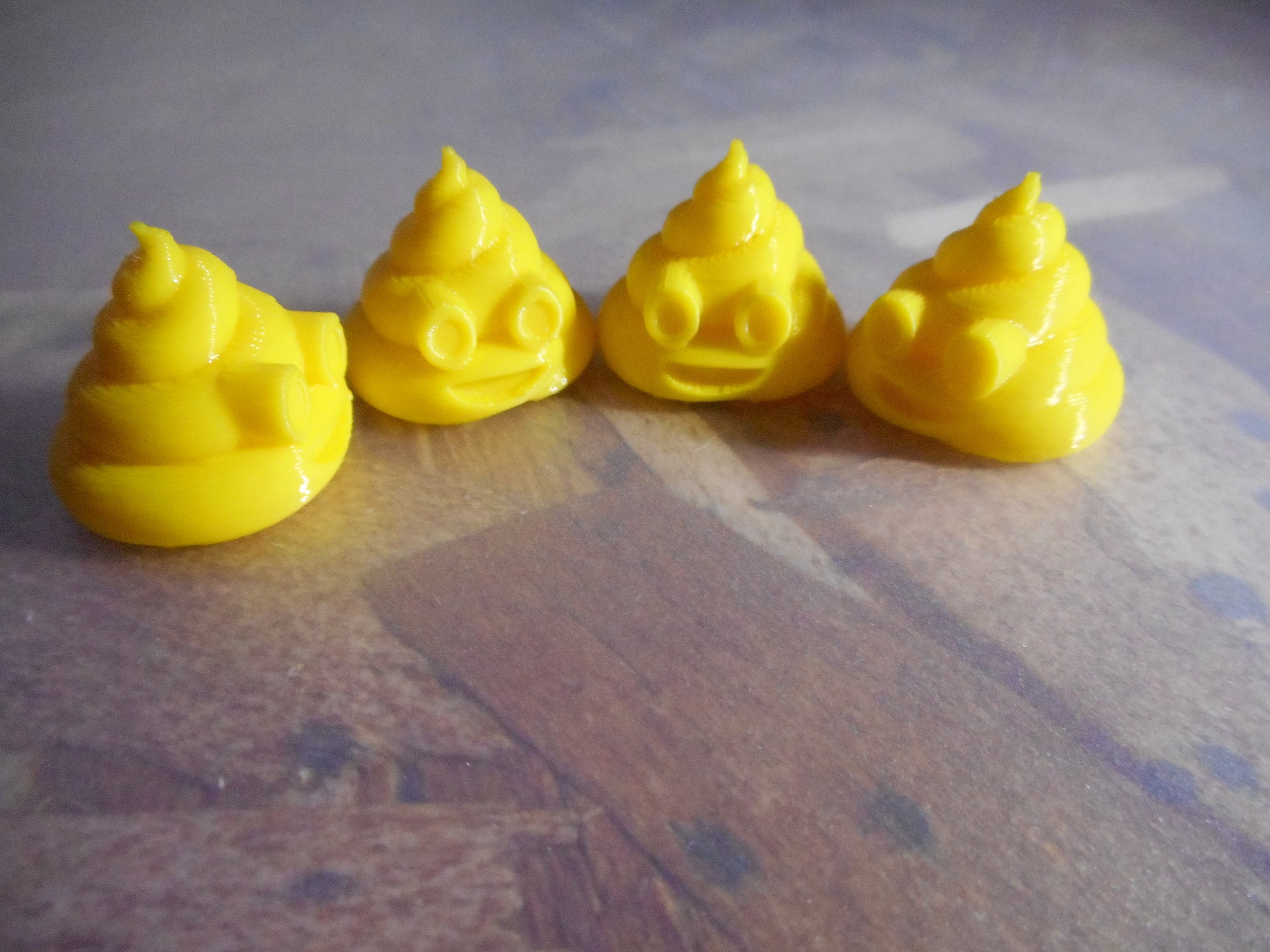 Poo Poop Emogi Tire Valve Stem Cap Set Pack of 4 Caps Your - Etsy
