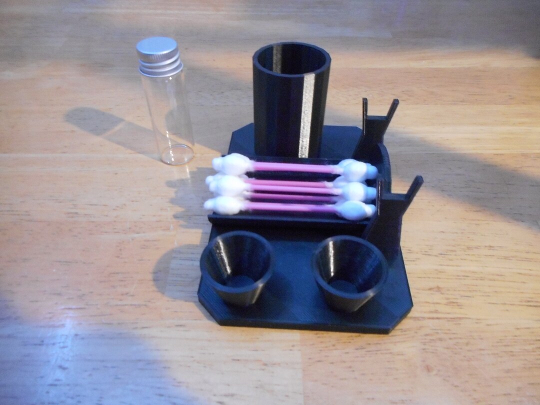 Dab Caddie Station Wax Tool Holder Carb Cap 14mm Banger Caddy Desktop ...